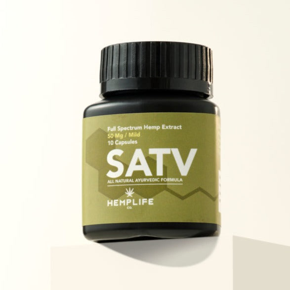 SATV Mild 50mg/cap - 10 Capsules - Hemplife Co.